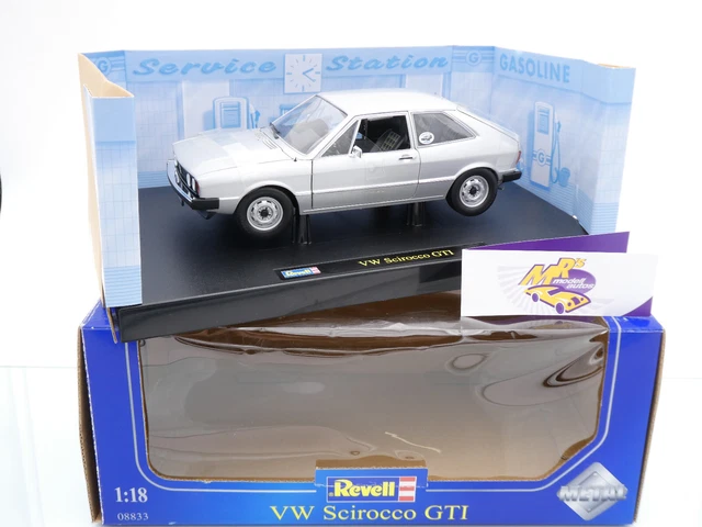 REVELL 08833 # Volkswagen VW Scirocco GTI Baujahr 1974 " silbermetallic ...