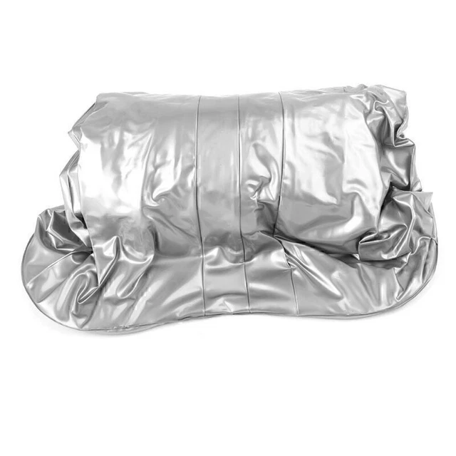 SILVER PVC WOMAN Whole Body With Arm Inflatable Mannequin Torso Model ...