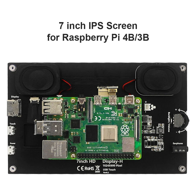 7 INCH IPS Touch Screen Module Kit Display Monitor Board for Raspberry ...