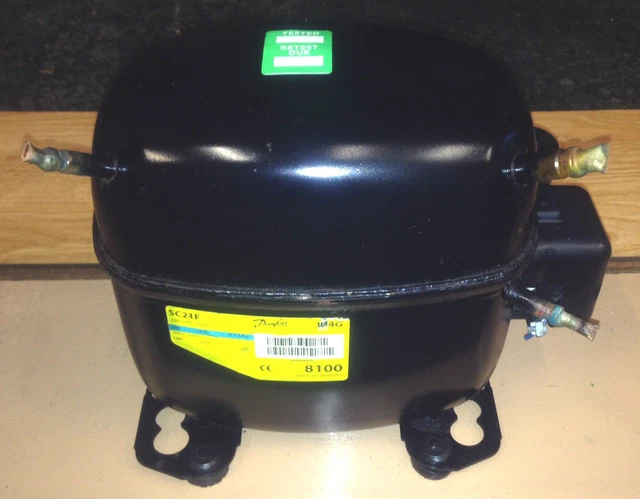 DANFOSS SC21F LOW BACK PRESSURE COMPRESSOR R134A £59.99 - PicClick UK