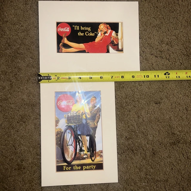 COCA COLA, PEPSI, Sprite Vintage Photos & Ads Free Rigid Top Loader ...