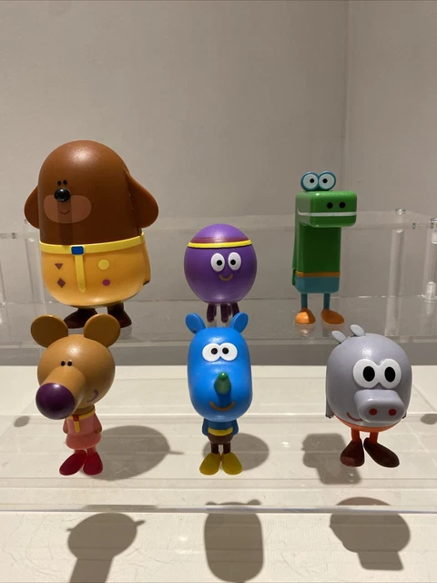 HEY DUGGEE FIGURES CBeebies Characters x 6 Squirrels Complete Set ...