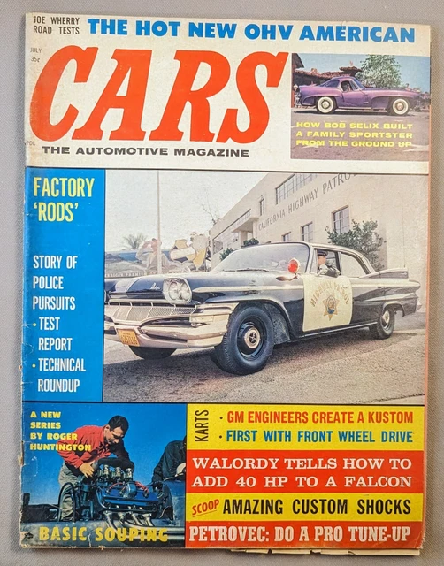 CARS JULY 1960 The Automobile Magazine READ VTG ULTRA RARE HTF £8.66 ...
