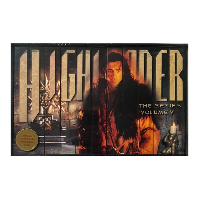 HIGHLANDER BOX SET (VHS, 1995) Highlander The Series Volume V - NEW ...
