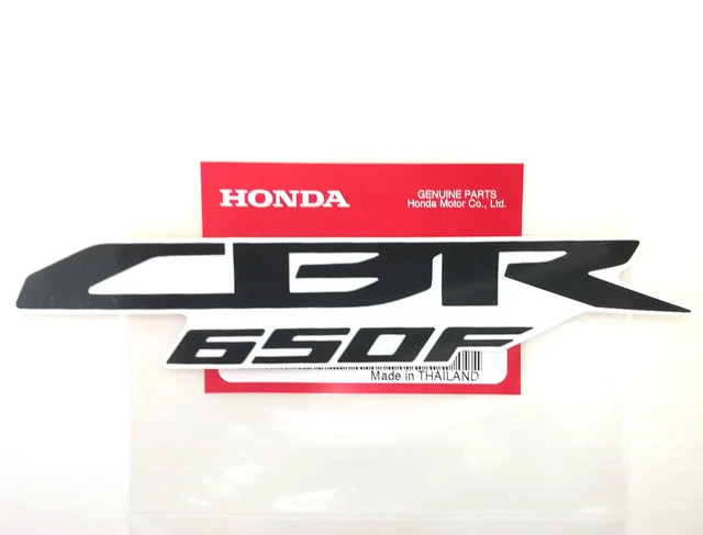 GENUINE HONDA CBR650F Decal Lettering - BLACK/WHITE - Sticker Trim £10. ...