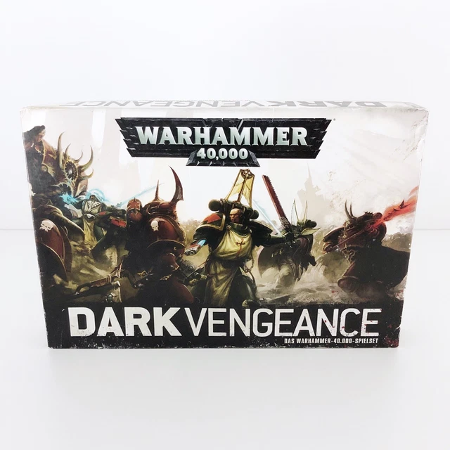 WARHAMMER 40K DARK Vengeance Set Box Komplett Space Marines Dark Angels ...