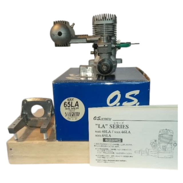 OS MAX 65LA RC Airplane Engine with Aluminum Mount Used Good Condition £159.98 - PicClick UK