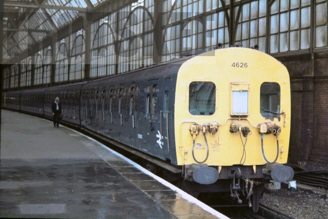 35MM SLIDE BR British Rail Electric EMU Class 405 4626 Waterloo 1982 ...