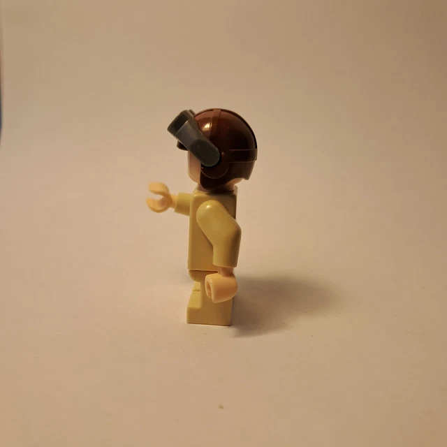 LEGO STAR WARS Minifigur SW 0007 Anakin Skywalker (Brown Aviator Cap ...