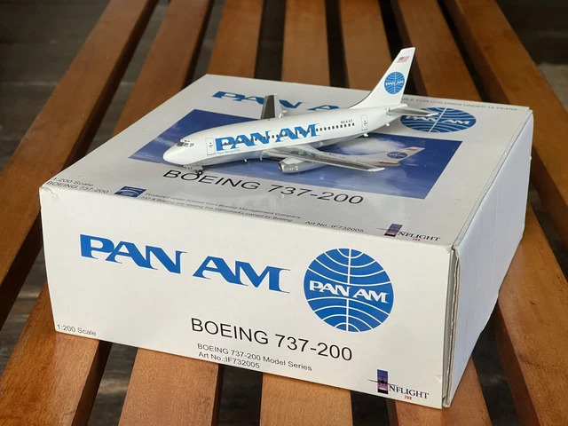 INFLIGHT 200 IF32005 Pan Am American Boeing 737-200 N64AF £0.99 ...