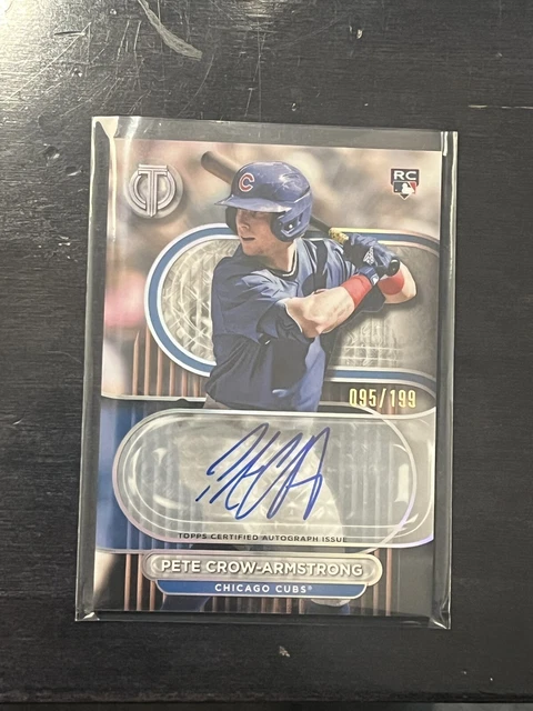 CARTA 2024 TOPPS Tribute Pete Crow Armstrong RC/199 Chicago Cubs EUR 84 ...