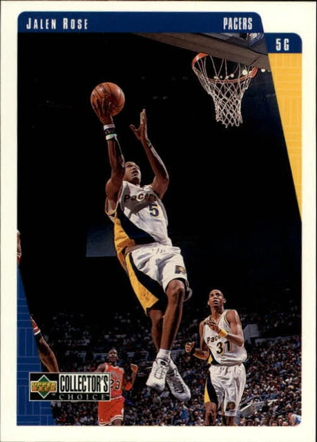 1997-98 COLLECTOR'S CHOICE Indiana Pacers Carte Basketball #260 Jalen ...