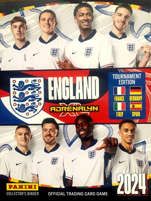 CARTE PANINI ADRENALYN XL EURO 2024 ENGLANDIA Torneo Edizione #10-#207 ...