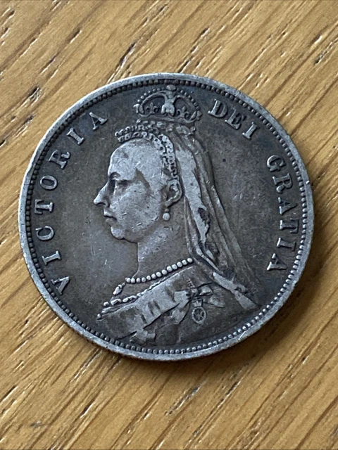 1887 QUEEN VICTORIA Jubilee Head Silver Half Crown Coin £0.99 - PicClick UK