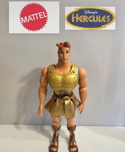 DISNEY / MATTEL Vintage Figurine: Golden Glow Hercules (Mattel 1996 ...