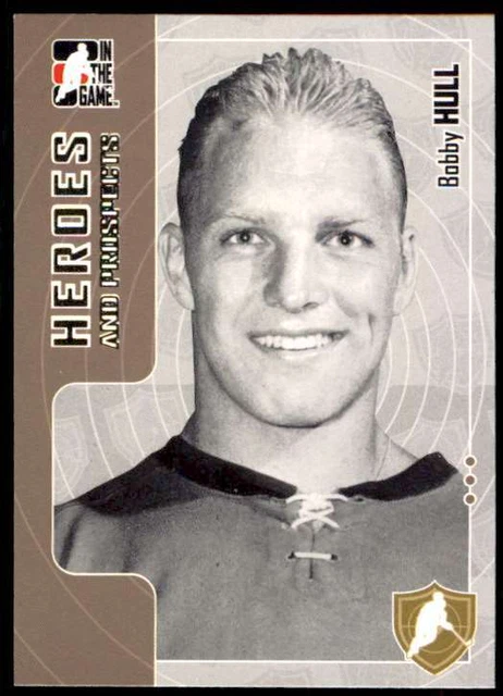 2005-06 ITG HEROES And Prospects Bobby Hull Chicago Blackhawks #2 $1.21 ...