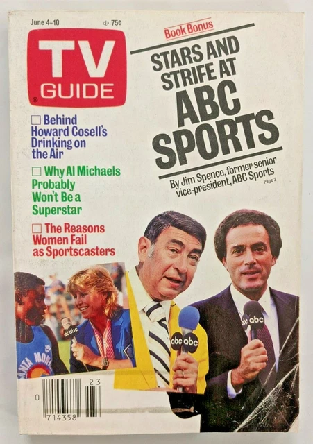 TV GUIDE MAGAZINE June 4-10 1988-ABC Sports Robin Mattson, Kurt ...
