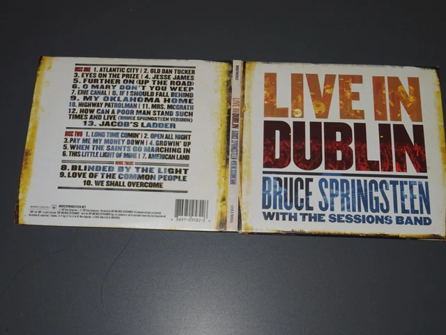 BRUCE SPRINGSTEEN - Live Dublin / Digipack 2-Cd-Set 2007 (Mint-) EUR 7 ...