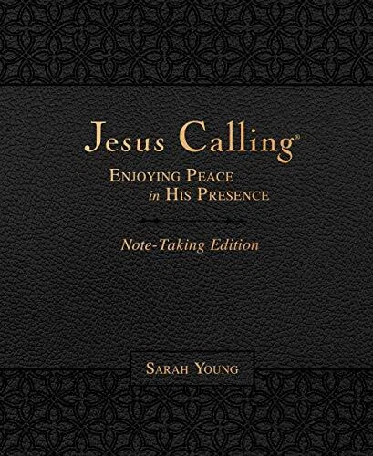 JESUS CALLING NOTE-TAKING Edition, Leathersoft, Noir, Avec Full ...
