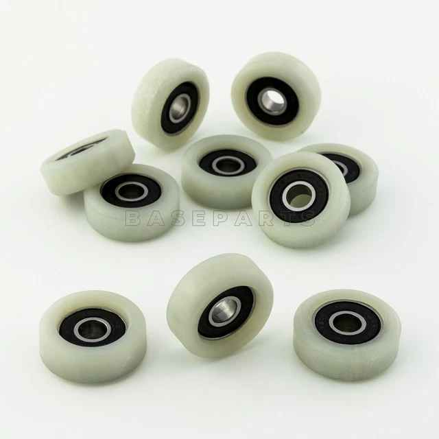 10X SCHIEBETÜR ROLLEN Führungsrollen Laufrollen Kugellager für PEUGEOT ...