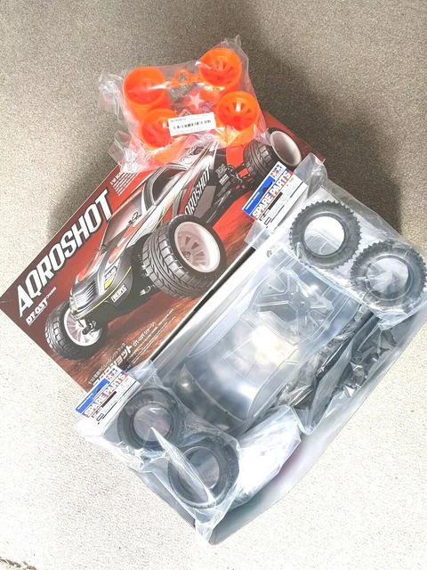 TAMIYA DT03 T Aqroshot NEW Tamiya 58610 kit + UPGRADES no electrics £ ...