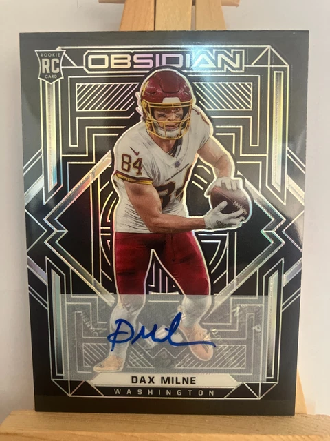 DAX MILNE NFL 2021 Obsidian Rookie Autografi (Washington Comandanti ...