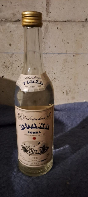 ANCIENNE VODKA BOAKA 50cl Années 70 EUR 15,00 - PicClick FR