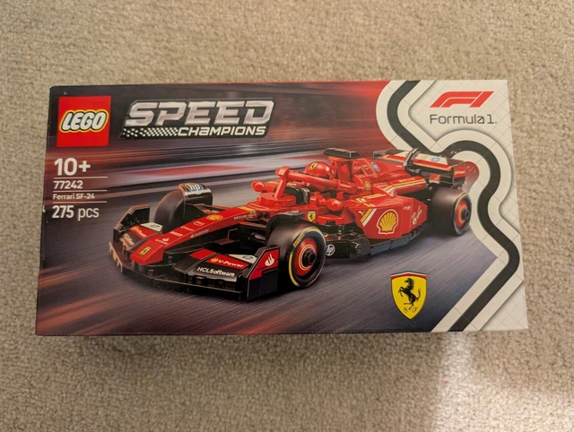 LEGO SPEED CHAMPIONS: Ferrari Sf-24 F1 Race Car (77242) £1.16 - PicClick UK