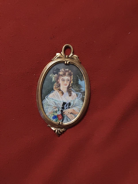 ANCIEN TABLEAU PEINTURE sur carton authentifié monique guerin ...