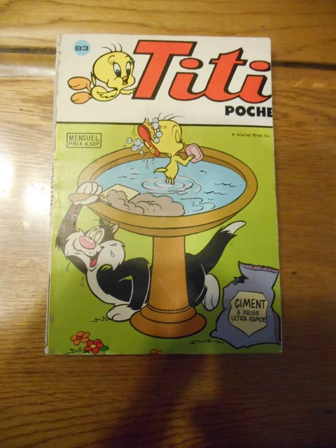 VINTAGE BD POCHE TITI n° 83 an 1980 EUR 1,00 - PicClick FR