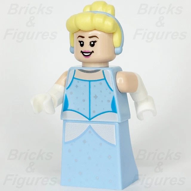 LEGO® DISNEY CINDERELLA Minifigure Disney 100 Princess Blue Dress 43222 ...