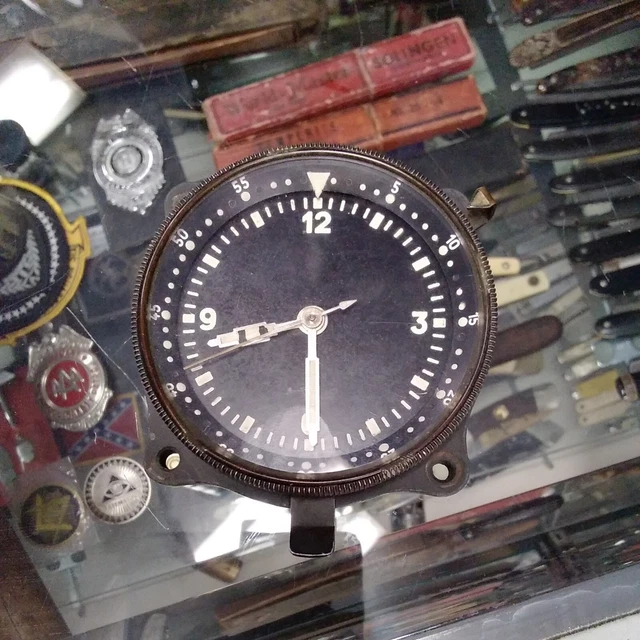WWII GERMAN LUFTWAFFE Pilot Cockpit Clock £433.67 - PicClick UK