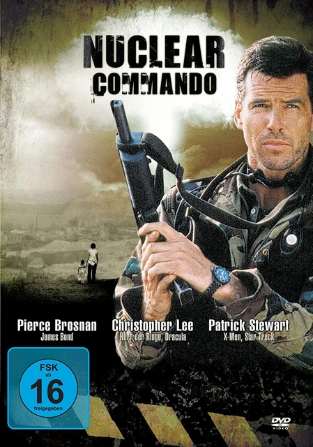 NUCLEAR COMMANDO MIT Pierce Brosnan, Patrick Stewart, Alexandra Paul ...