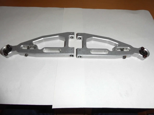 FG MODELLSPORT ALLOY front lower suspension arms, upgrades! £57.90 ...