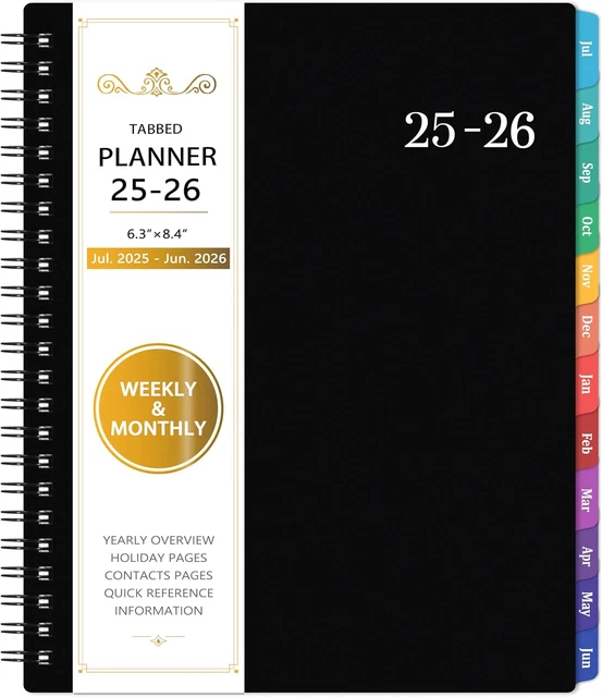 ACADEMIC PLANNER 2025-2026 - 2025-2026 Planner, July 2025-June 2026, 6. ...