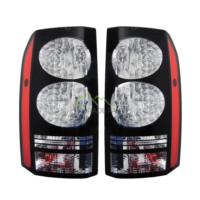 LAND ROVER DISCOVERY 3 & 4 New Rear Black Led Tail Lights (Pair) - 2014 ...