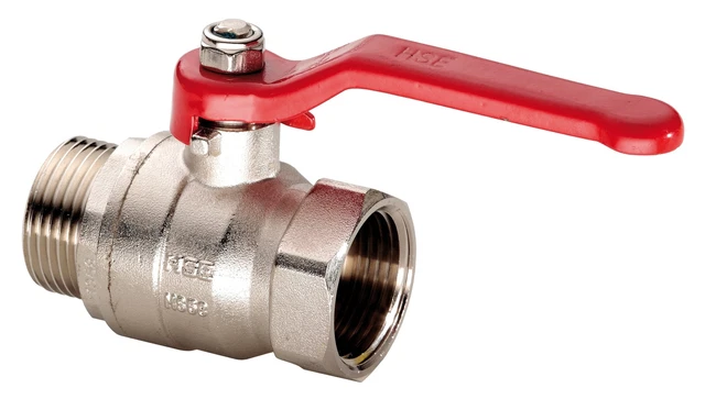 KUGELHAHN ABSPERRHAHN ABSPERRVENTIL mit Hebelgriff IG x AG Innen x Aussengewinde EUR 10,49 ...