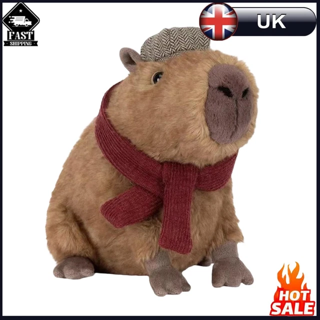 JELLY/CAT CLYDE CAPYBARA Christmas Plush Doll Toy Tags +Dust Bag Party ...