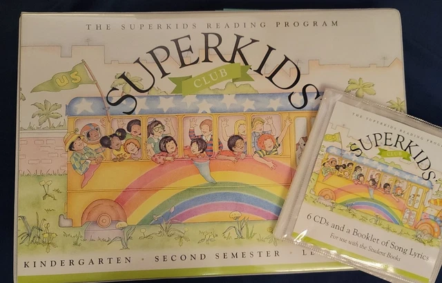MEET THE SUPERKIDS Reading Program Kindergarten 2nd Semester Lessons 86 ...