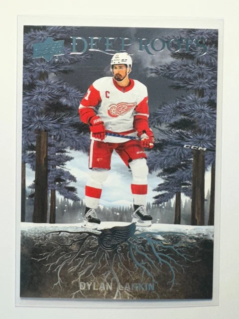 DYLAN LARKIN 2023-24 Upper Deck Series 2 Deep Roots Detroit Red Wings ...