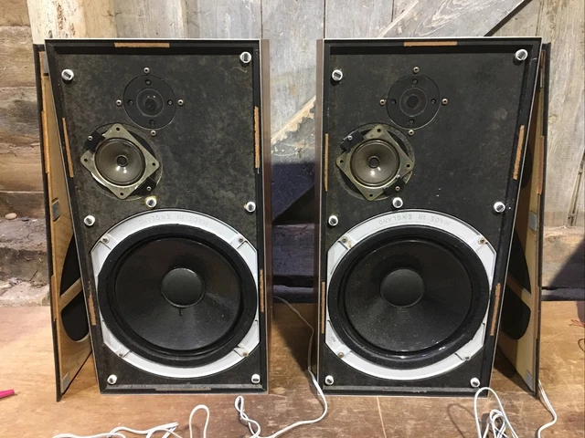 B&O BANG AND Olufsen Beovox 3800 Speakers Type 6250 4 Ohm 50w Watt Pair ...