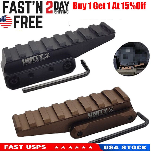 UNITY TACTICAL FAST Optics Riser 2.26” Height for EOTech EXPS (BLACK ...