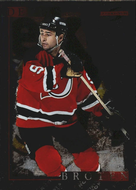 1995-96 (DEVILS) SCORE épreuves d'artiste sur glace noire #265 Neal ...