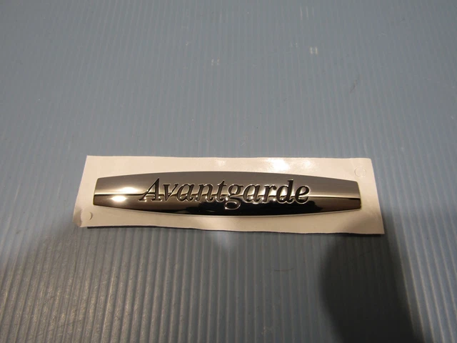 MERCEDES C CLASS W204 Chrome Avantgarde Fender Badge Genuine ...
