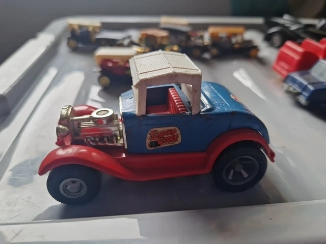 VINTAGE 70S TONKA ROADSTER Hot Rod Smart Cart 4.5" USA Steel Metal Toy ...