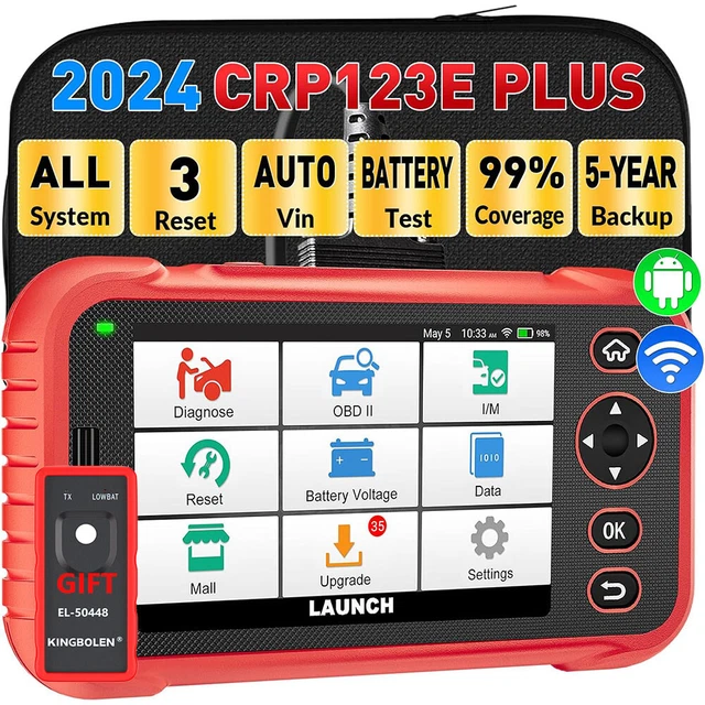 2024 LAUNCH CRP123E PLUS Car OBD2 Scanner Code Reader All System ... 2024 LAUNCH CRP123E PLUS Car OBD2 Scanner Code Reader All System ...