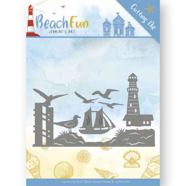 LIGHTHOUSE BORDER / Lighthouse - Beach Fun Collection - Jeanine's Art ...