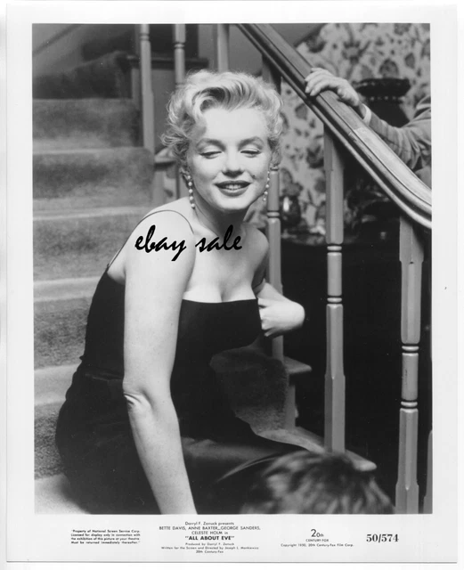 Vintage Marilyn Monroe Bare Cleavage Model Photo Sexy Hot Candid Film