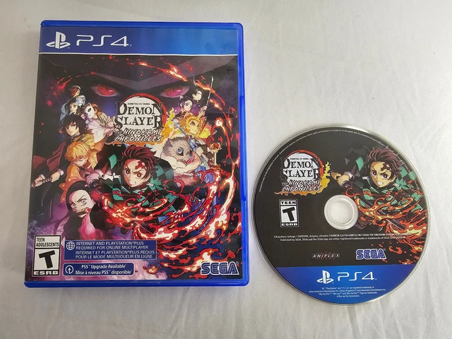 PS4 DEMON SLAYER The Hinokami Chronicles PlayStation Video Game Anime ...