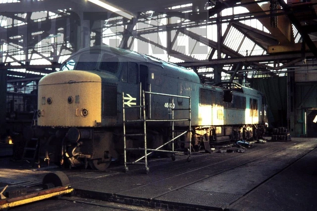 35MM SLIDE BR British Railway Diesel Loco Class 46 46030 c1981 Original ...